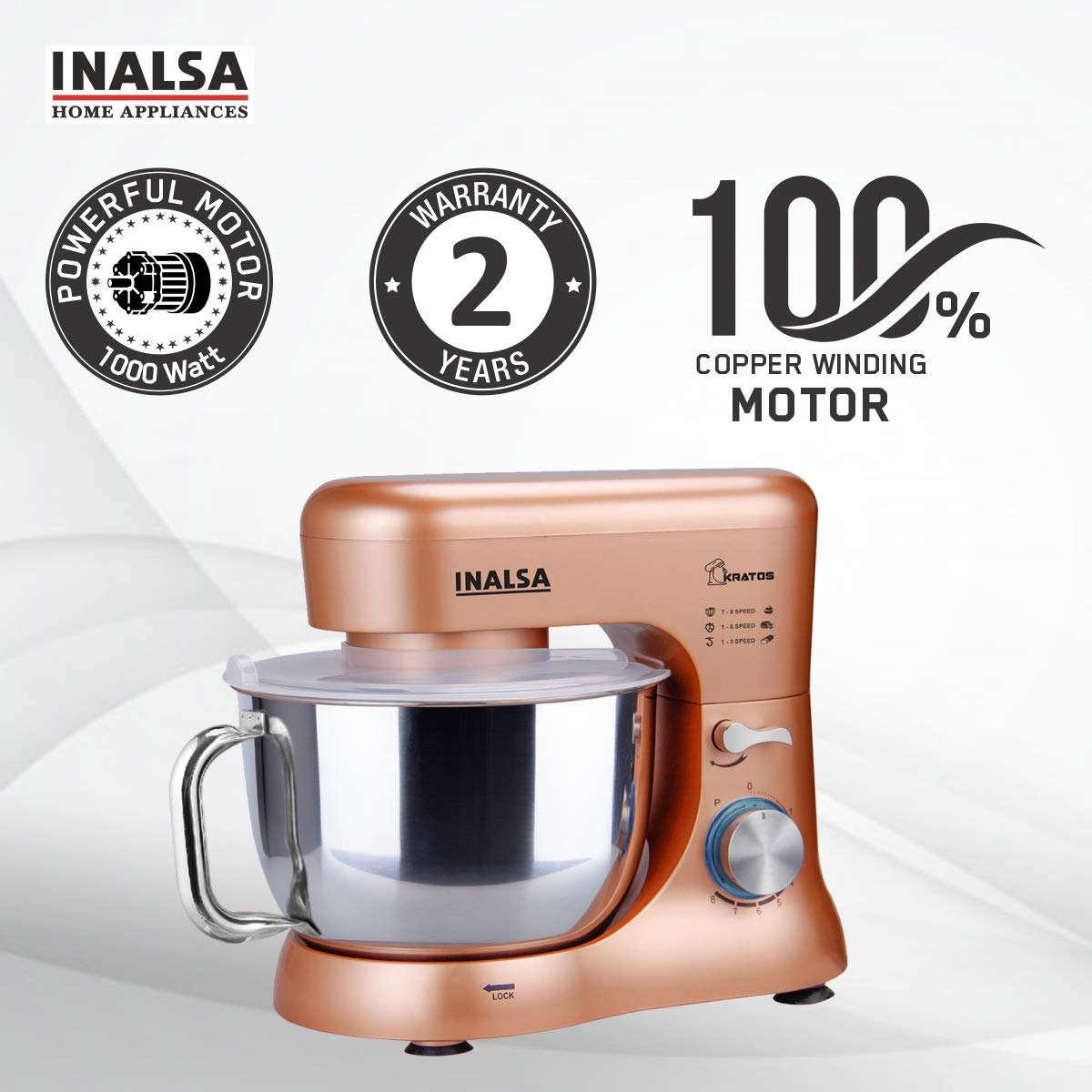 Buy Inalsa Stand Mixer Kratos Online Neverowned India