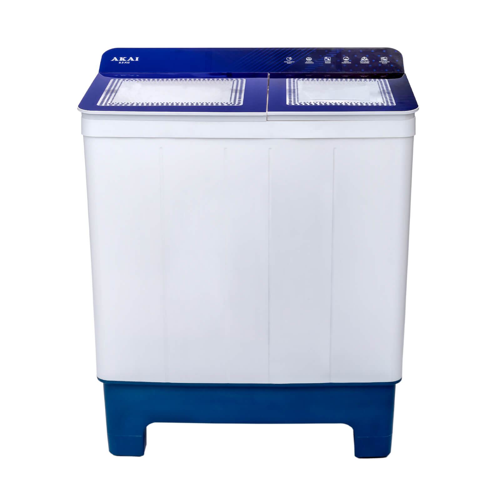 Buy Akai 8.5KG Top Load Blue Semi-Automatic Washing Machines Online ...